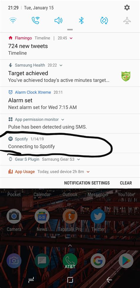 New Persistent Notification Rgalaxynote9