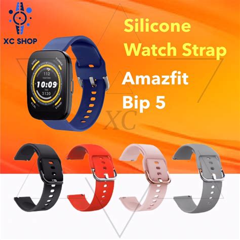 Amazfit Bip 5 Pro Silicone Strap Tali Jam Tangan Bip5 Amazefit Bit 5