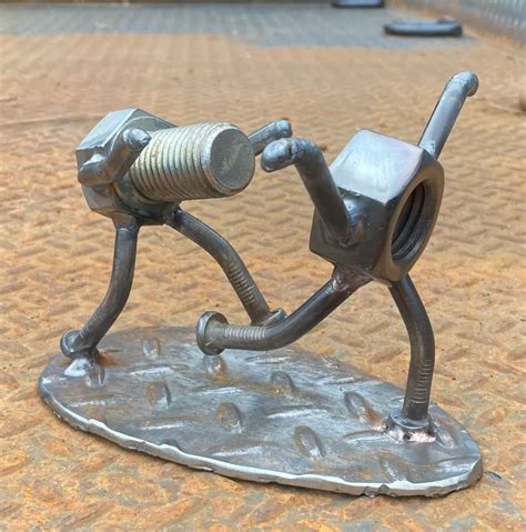 Just Screwing Around W Scrap Metal Junk Metal Art Cool Welding