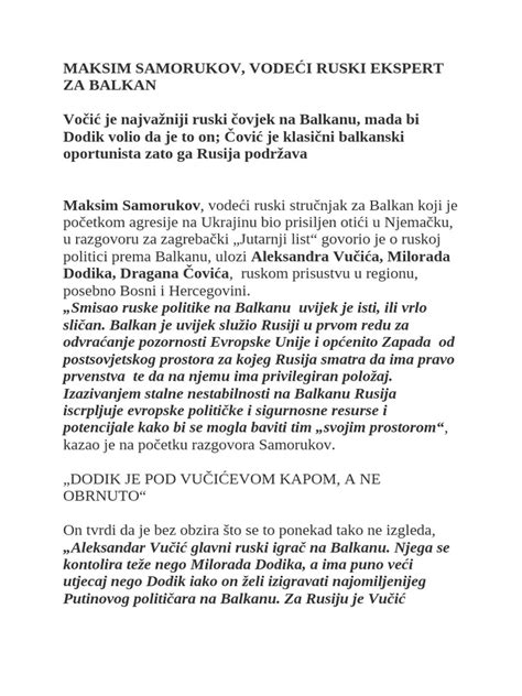 Samorukov Pdf