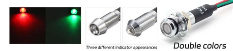 how many colors of led indicator light are available indicatorlight
