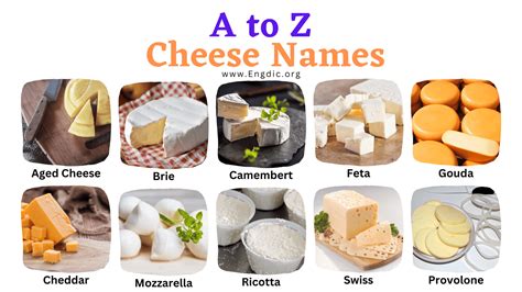 Types Of Cheese Names
