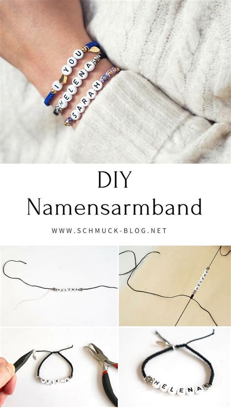 Diy Namensarmband Im Makramee Stil Schmuck Blog Magazin Diy Jewelry To Sell Diy Jewelry