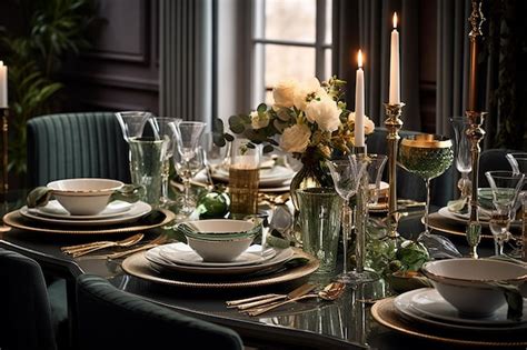 Premium Ai Image Table Setting