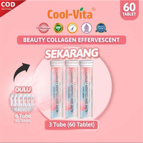 Jual Coolvita Kolagen Isi 60 Tablet Shopee Indonesia