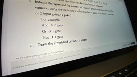 Solved 3 Consider The Following Boolean Functions F Abcd