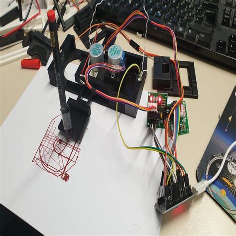 Free 3d File Flat 2d Plotter For 28byj Stepper Motors・object To Download And To 3d Print・cults
