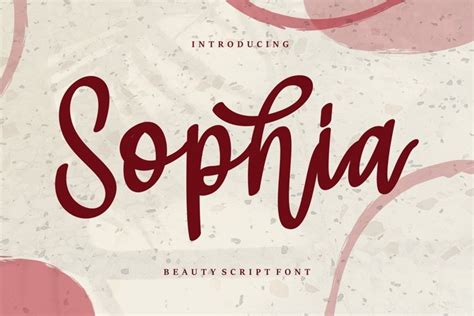 Sophia Beauty Script Font