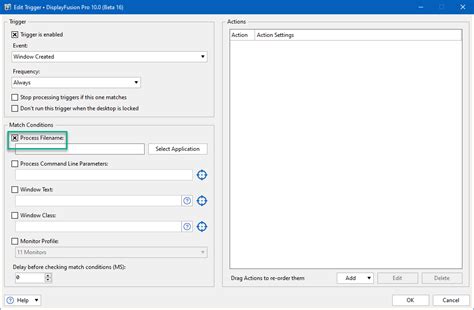 Position Multiple Windows With Trigger Rules • Help Guide