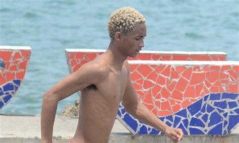 Jaden Smith Wears Nothing Aside From Calvin Klein Boxers On Colombian