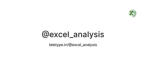 Excelanalysis — Teletype