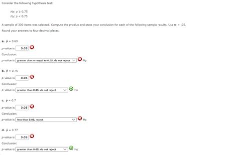 Solved Consider The Following Hypothesis Test Chegg