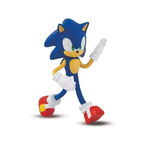 Muñeco Sonic Flexible Bend Ems Tapimovil Jugueterias Monococo