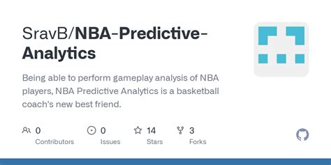 Github Sravb Nba Predictive Analytics Being Able To Perform Gameplay Analysis Of Nba Players