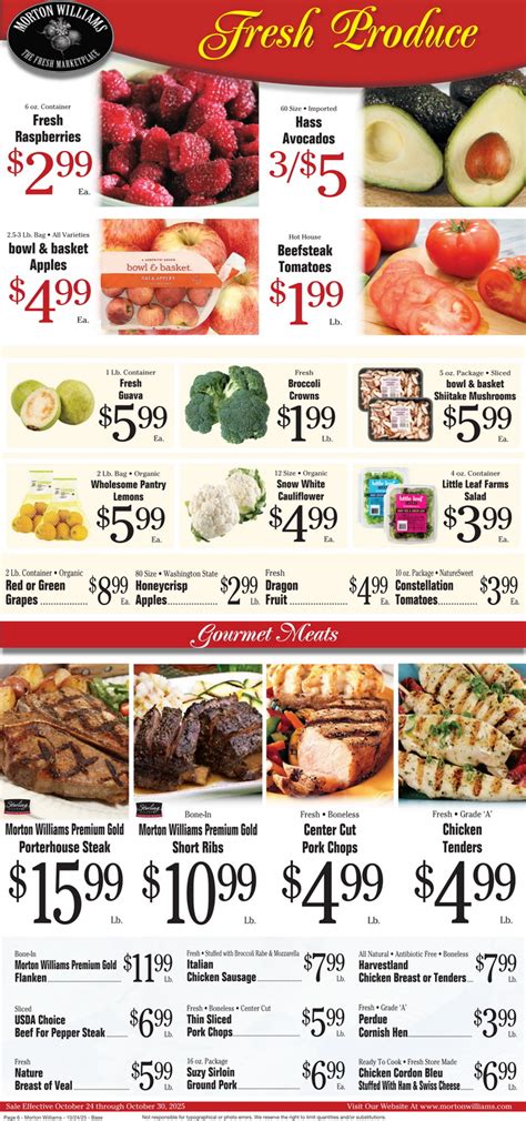 Morton Williams Weekly Ad Oct 24 Oct 30 2025