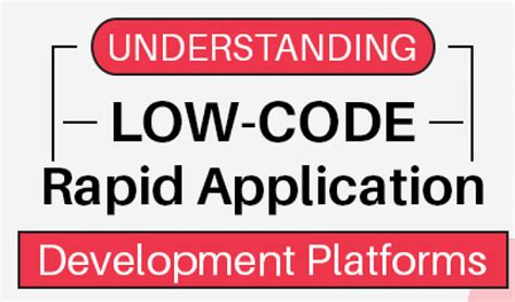 Understanding Low Code Rapid Application Development Platforms Web Sigmas