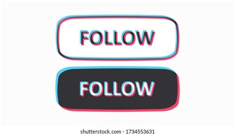 Twitter Follow Button Vector