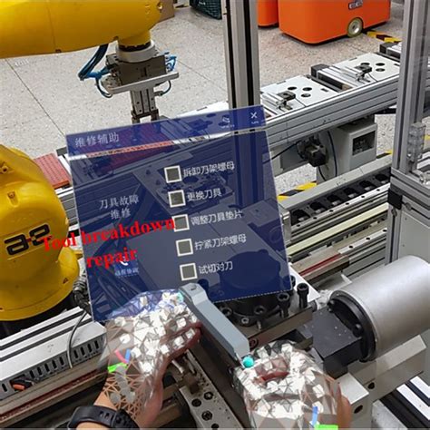 Ar Assisted Maintenance For The Machine Tool Download Scientific Diagram