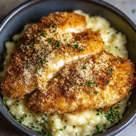 Easy Garlic Parmesan Crusted Chicken Quick Dinner Recipe