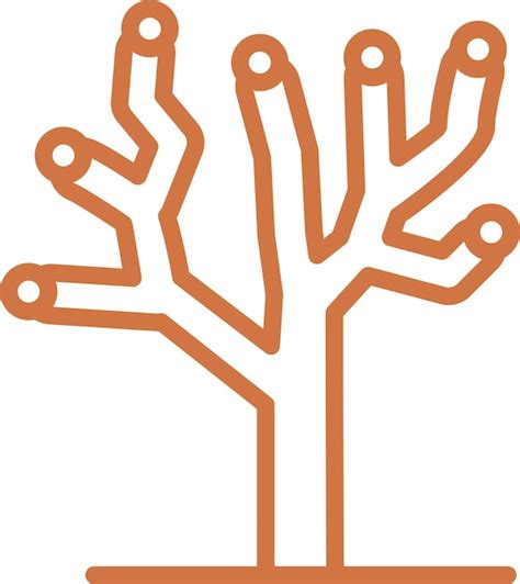 Vector Design Evolution Tree Icon Style Premium Vector