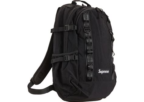 Supreme Backpack Fw20 Black Fw20 Us