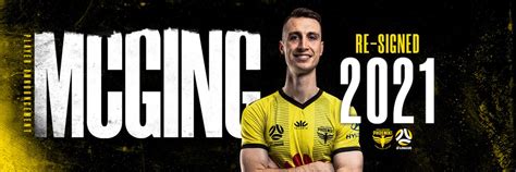 Liam Mcging Re Signs For The Upcoming Season Wellington Phoenix