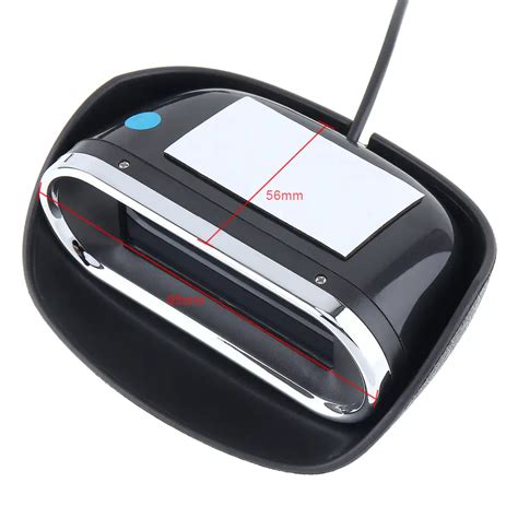 Universal Parking Sensor Kit Lcd With Display 4 Radar Parktronic Sensor System And Reverse Led