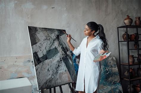 Premium Photo Portrait Of Candid Authentic Sexy Mixed Race Girl In