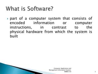 Conceptual Framework Software PPTX