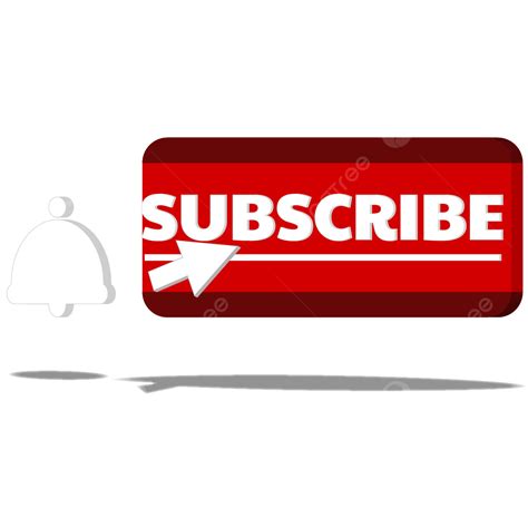 3d Subscribe Button Vector 3d Subscribe Subscribe Button Subscribe