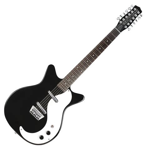 Danelectro 59 12 String Guitar ~ Black — Gough And Davy