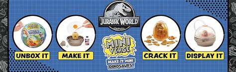Mgas Miniverse Make It Mini Dinosaurs Jurassic World Mga