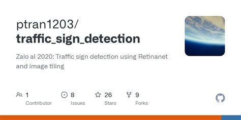 GitHub Ptran Traffic Sign Detection Zalo AI Traffic Sign Detection Using Retinanet