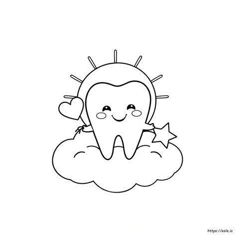 Tooth Coloring Sheet