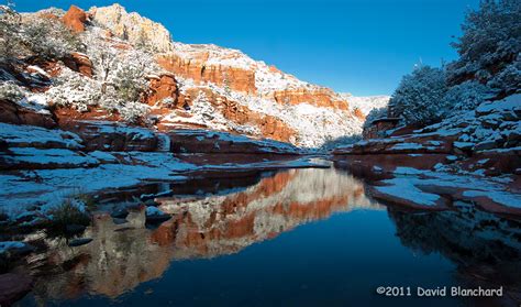 Slide Rock State Park Winter