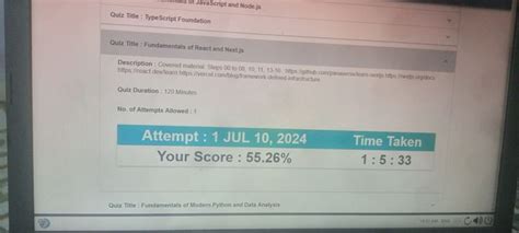 Ansar Shiekh On Linkedin Today I Took A Nextjs Exam And Im Feeling