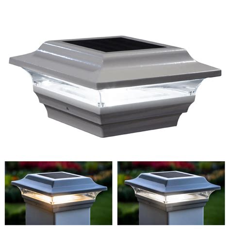 Imperial 4x4 Metal Solar Post Cap Light