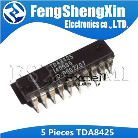 5pcs TDA8425 DIP20 TDA 8425 DIP-20 DIP Hi-fi stereo audio processor ...