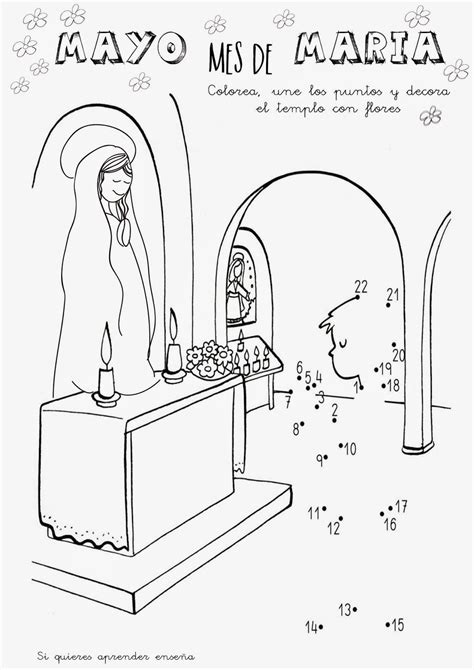 Si Quieres Aprender EnseÑa Mayo Mes De MarÍa Temas De Catequesis