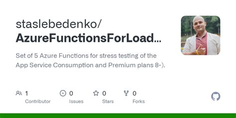 Github Staslebedenko Azurefunctionsforloadtesting Set Of Azure Functions For Stress Testing