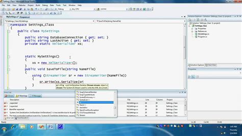How To Read Or Write Settings For An Net Application In Xml Youtube