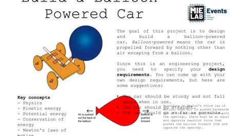 Build a Balloon-Powered Car: Project Guide