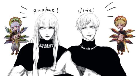 「ラファエルとウリエルもいい感じって言いながらサイレント修正してきた 」az アズ｜お仕事募集中👼🍻👿の漫画