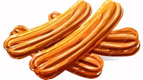 Churros Logo Vector Illustration Template Stock Premium Ai Generated