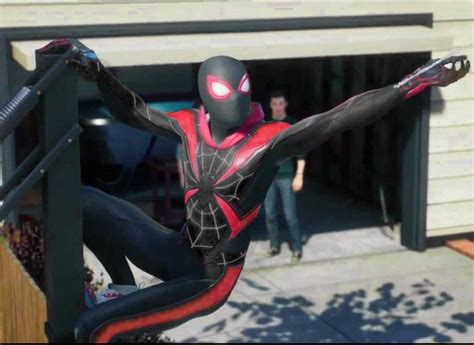 Made Edits To A Miles Suit Spoilers R Spidermanps4