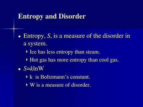 Ppt Chapter 13 Chemical Thermodynamics Powerpoint Presentation Free Download Id 3441587