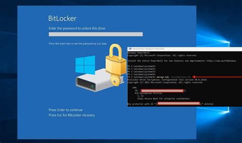 Force Bitlocker Recovery Mode How To Unlock Bitlocker Protected Drive Techdirectarchive
