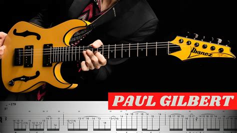 This Guitar Solo Will Melt Your Face Off Paul Gilbert Youtube