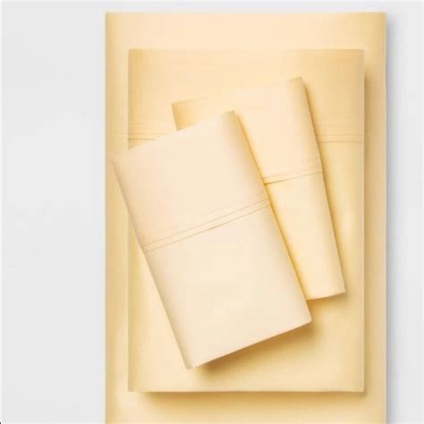 Threshold Bedding Performance Sheet Set Solids 40 Thread Count Poshmark