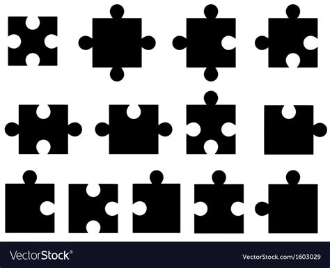 Puzzle Piece Vector